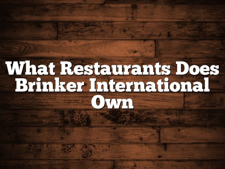 What Restaurants Does Brinker International Own | May 2026 ...